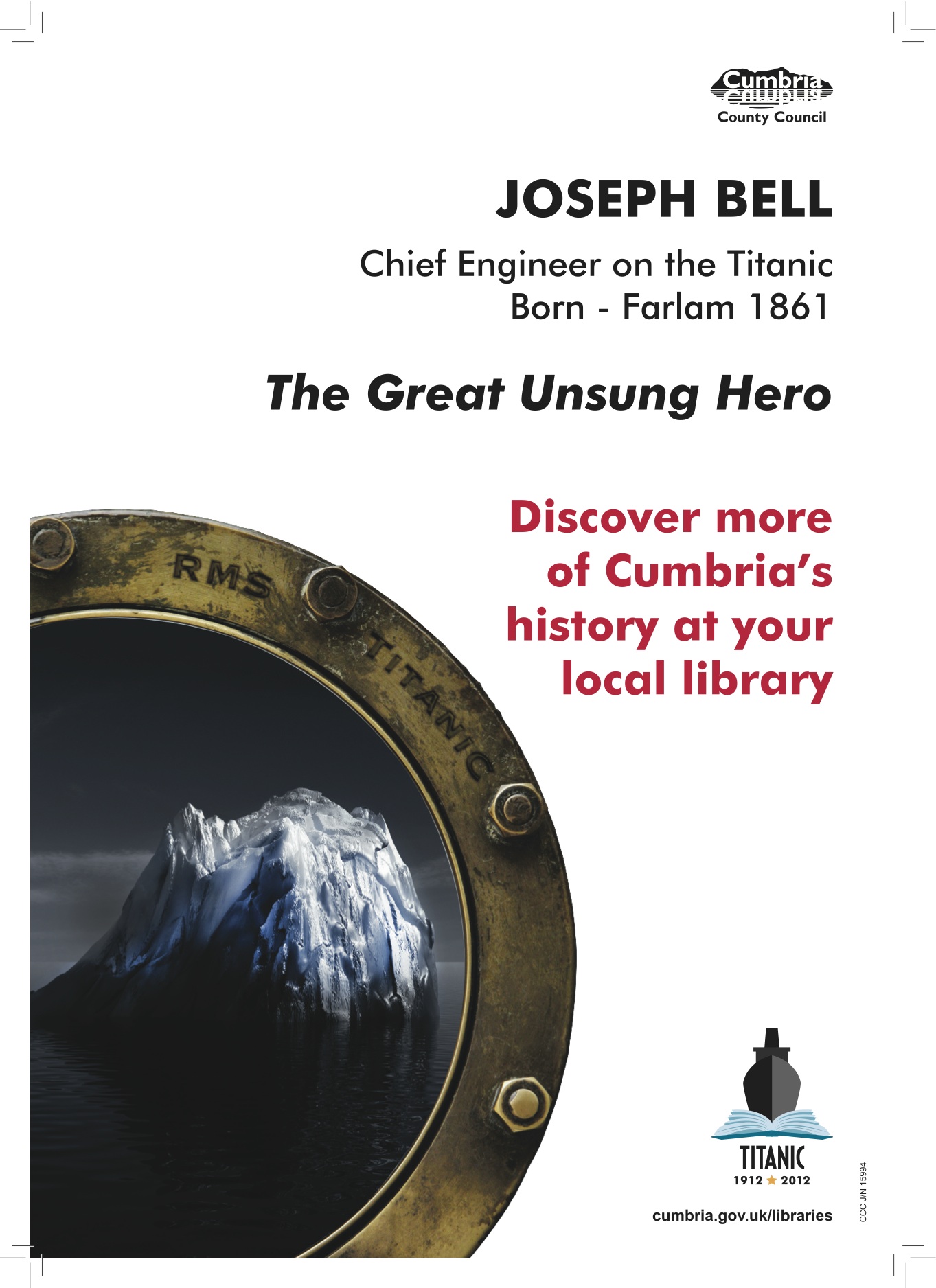 15994 Titanic posters PRINT 3 | Joseph Bell, Chief Engineer on the R.M ...